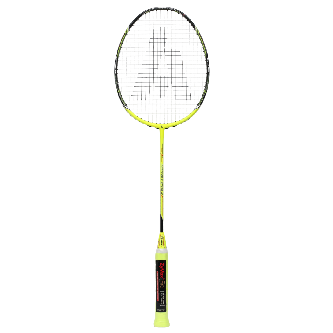 ASHAWAY PHANTOM X-SPEED II (3U) BADMINTON RACKET - YELLOW/BLACK – My Store